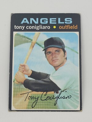 1971 Topps Tony Conigliaro Angels Vintage MLB Baseball | eBay