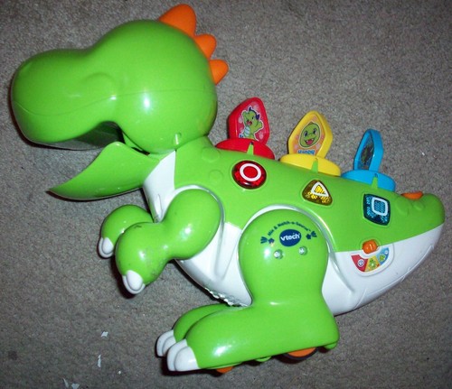 Vtech Mix And Match-A-Saurus Learning System Toy Dinosaur Educational ...