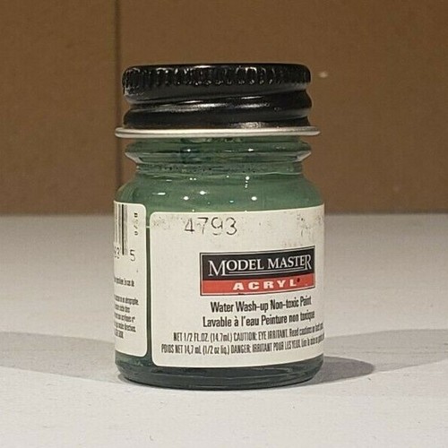 TESTORS MODEL MASTER Acryl Paint #4793 Lichtgrun RLM 83 - 1/2 fl. oz ...