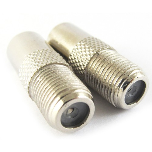 1pc F Type F Female to TV PAL Male plug Coaxial Connector Adapter ...