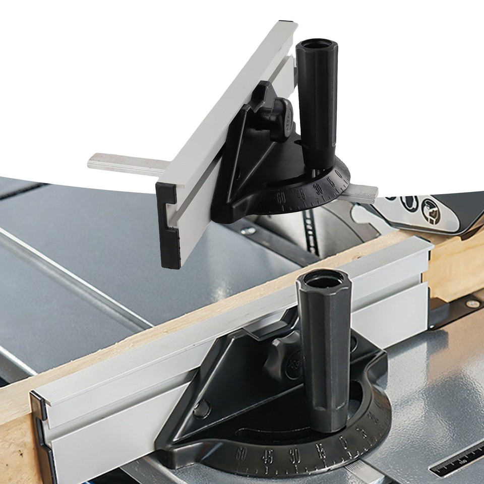 Angle Plate Ruler For Table Saw Push Block Fence System Adjustable ...