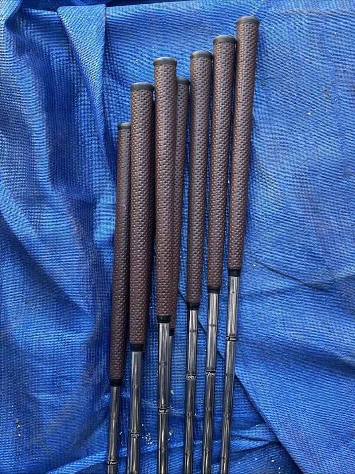 Spalding Registered Top Flite Tournament Model Iron Set 2-9 Right Steel ...