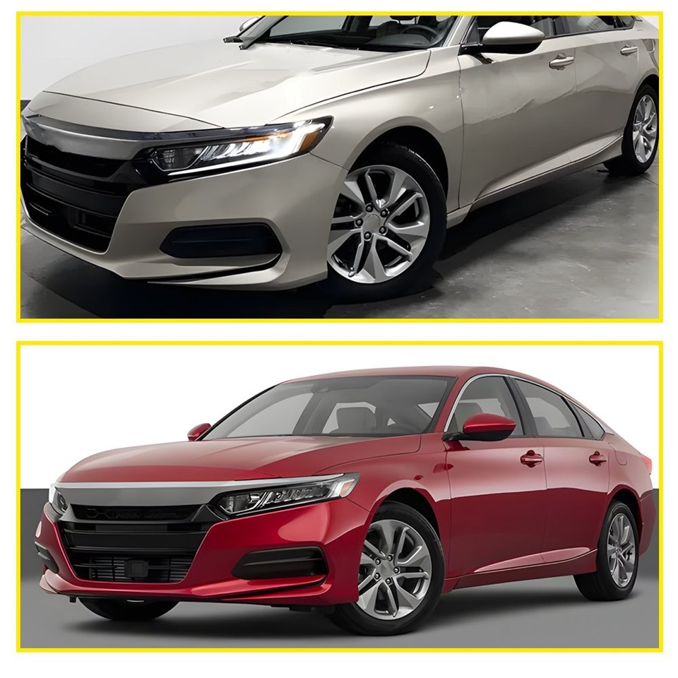 Fit 2018-2020 Honda Accord Front Bumper Fog Light Cover Left & Right ...