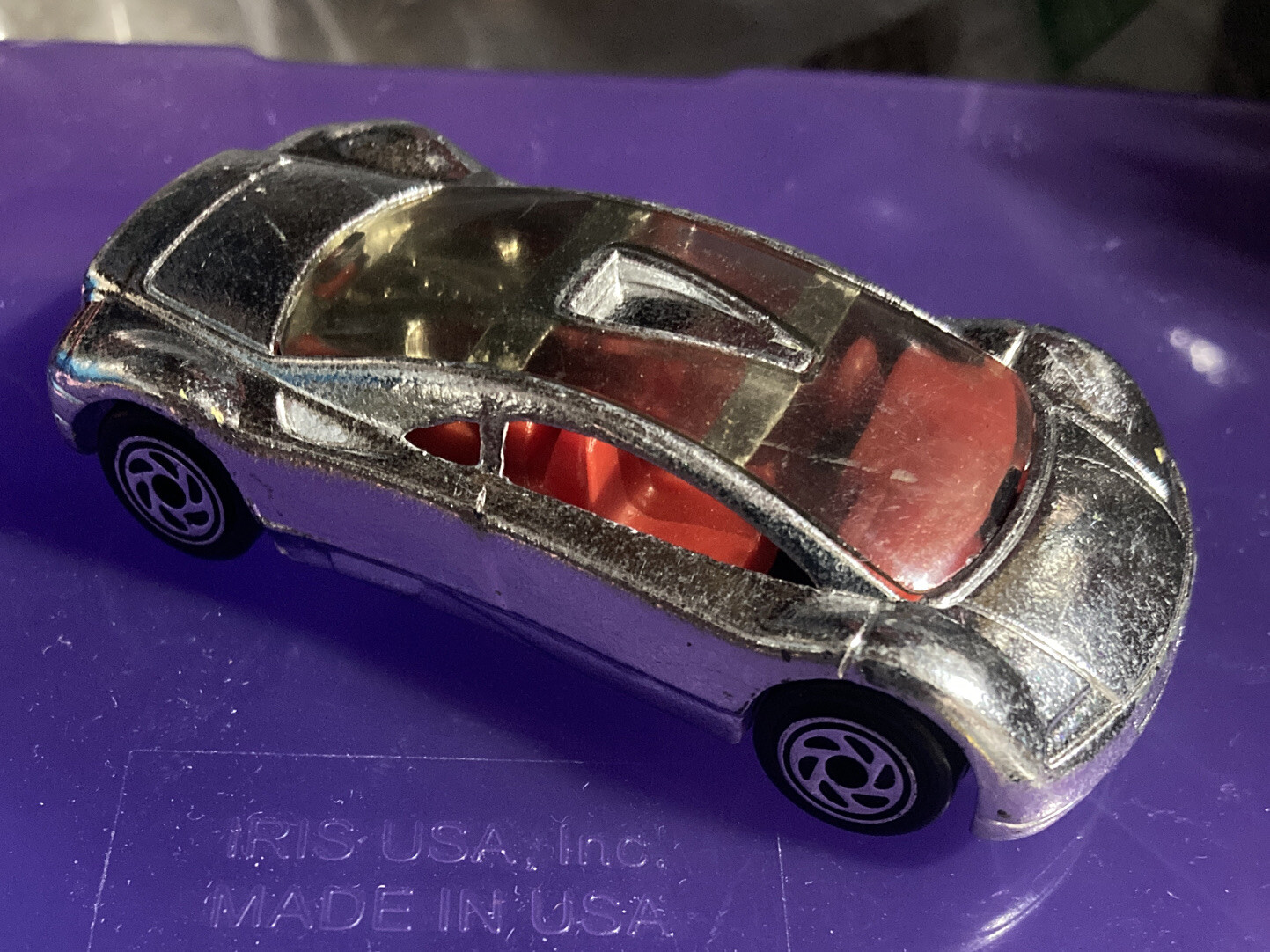 Hot Wheels 1995 Chrome Audi Avus Quattro Ernst & Young Promo Sports Toy ...