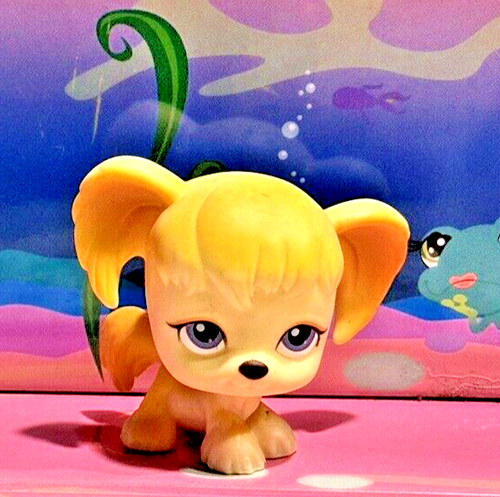 LITTLEST PET SHOP LPS AUTHENTIC GOLDEN SPRINGER SPANIEL DOG #291 | eBay