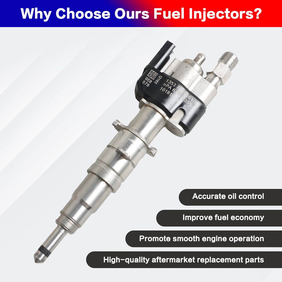 1 x Fuel Injector for BMW N54 N63 335 535 550 750 X5 X6 Index 12 ...