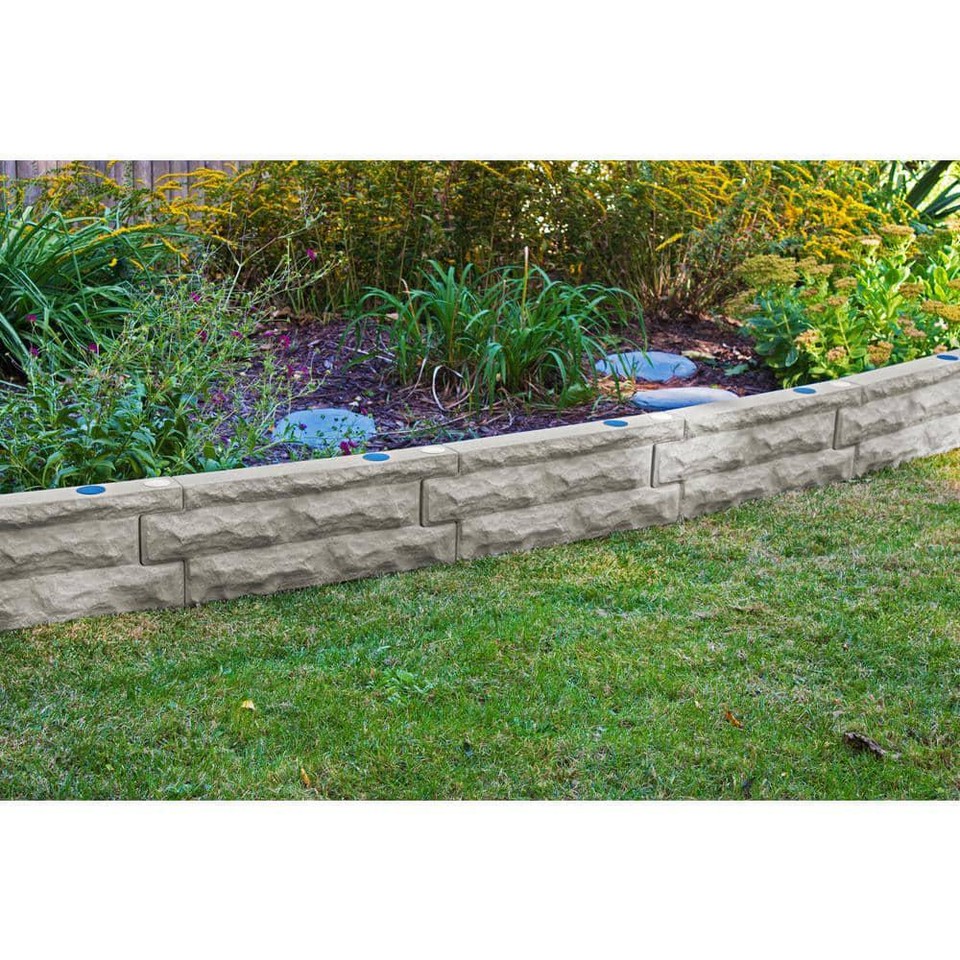 Good Ideas Landscape Border Wall 27.25"x4" Planter Box Wizard Square ...
