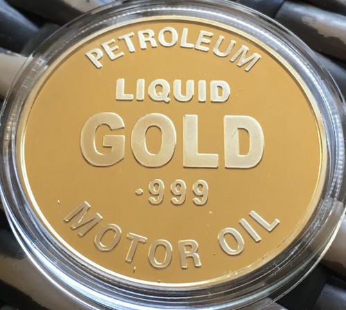 Neptune Motor Oil .999 24k GOLD 1oz Petroleum series 7 Coin Trident ...