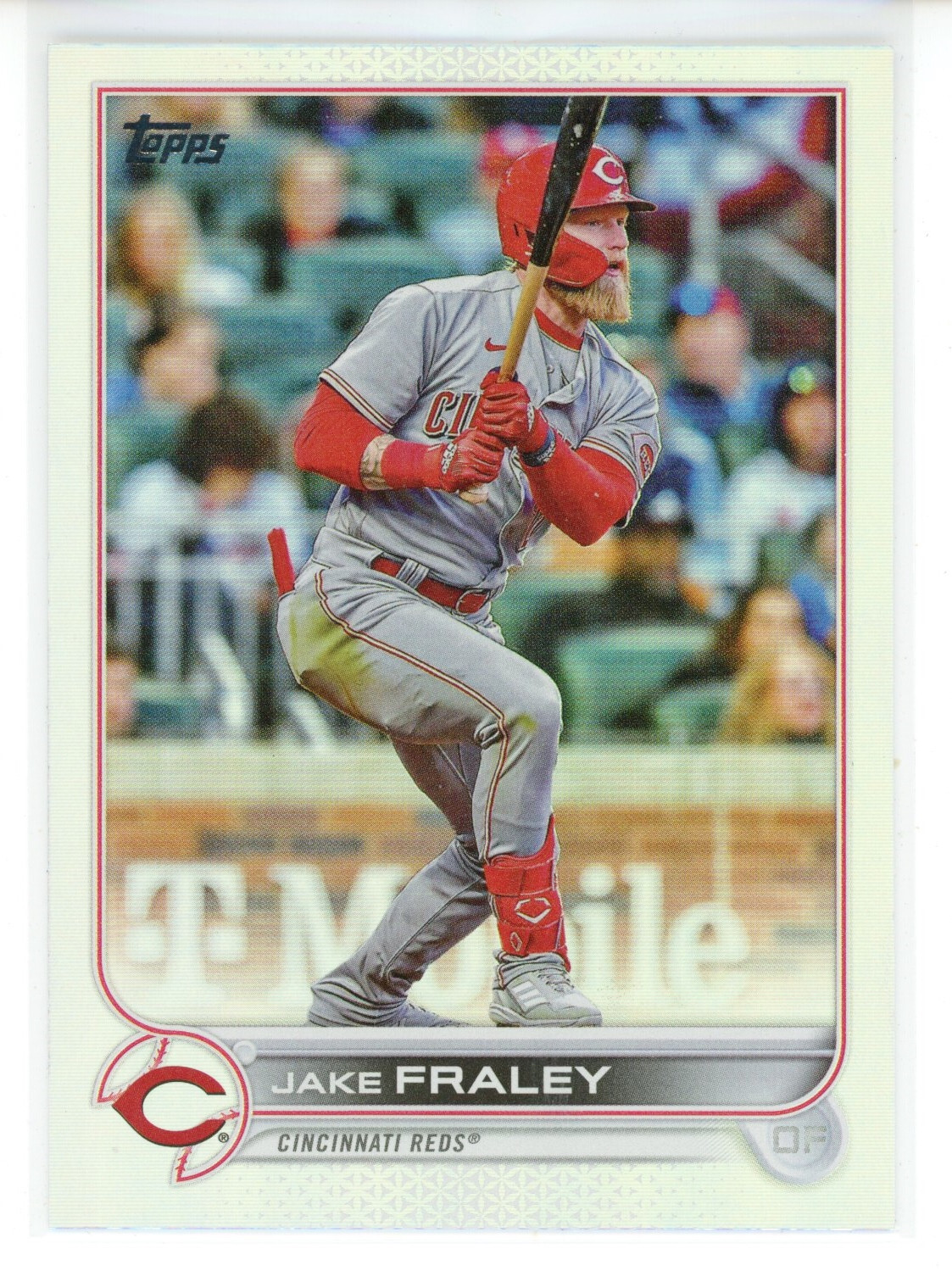 2022 Topps Update Rainbow Foil #US43 Jake Fraley (Reds) | eBay