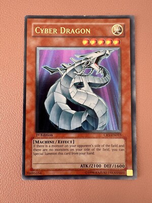 Cyber Dragon Ultimate Rare 1st Edition English YuGiOh! CRV-EN015 | eBay