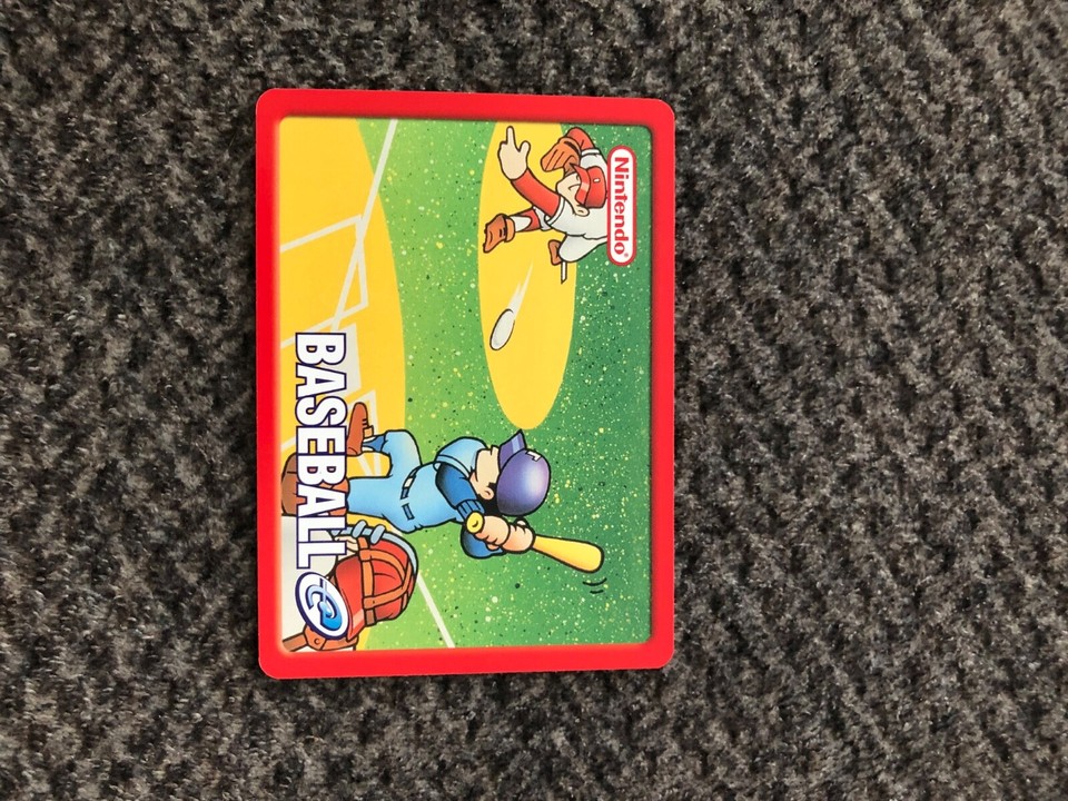 nintendo baseball e-reader card # 3 card | eBay