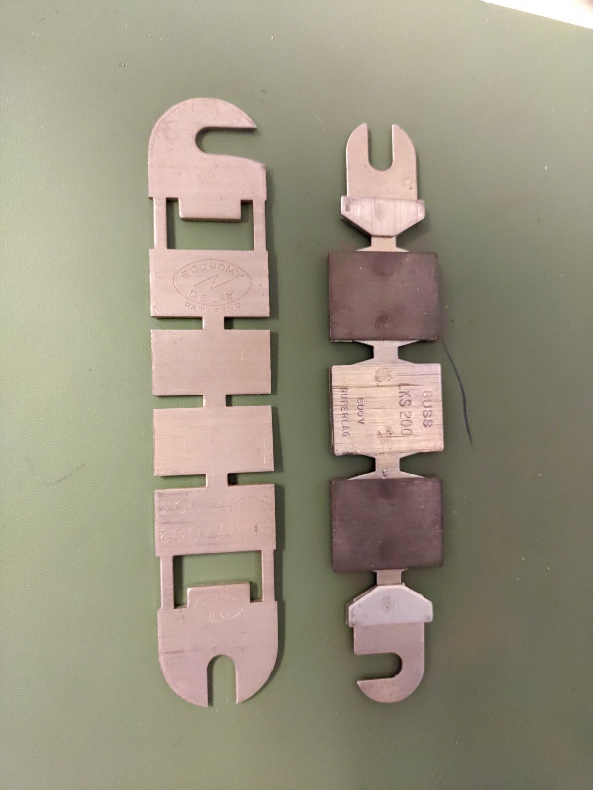 (5 PCS) 200A 600V Renewable Fuse Links LKS200 | eBay