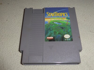 NINTENDO NES VIDEO GAME STARTROPICS CARTRIDGE ONLY CART STAR TROPICS | eBay