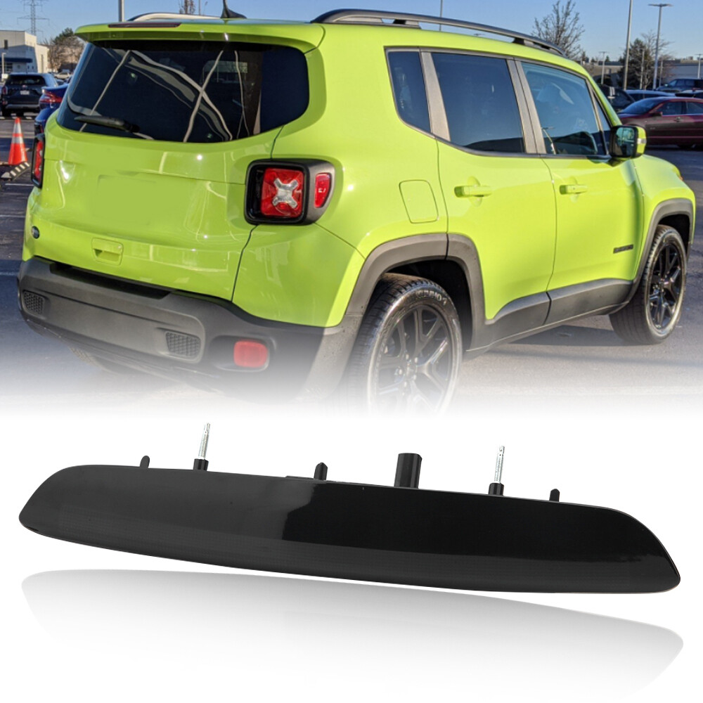 LED Rear Bumper 3rd Third Brake Reflector Lamp For Jeep Renegade 2014 ...