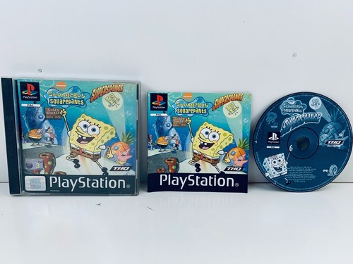 Spongebob Squarepants Supersponge PS1 PlayStation 1 PAL - VGC - Fast ...