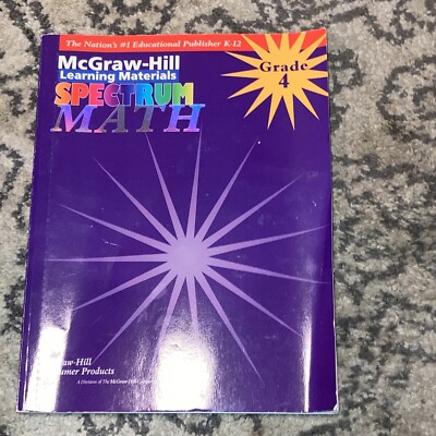 McGraw-Hill Learning Materials Spectrum Ser.: Math by Vincent Douglas ...