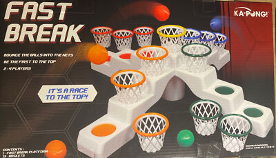 Majik Ka-Pong! Fast Break Portable Table Top Basketball Game for Party ...