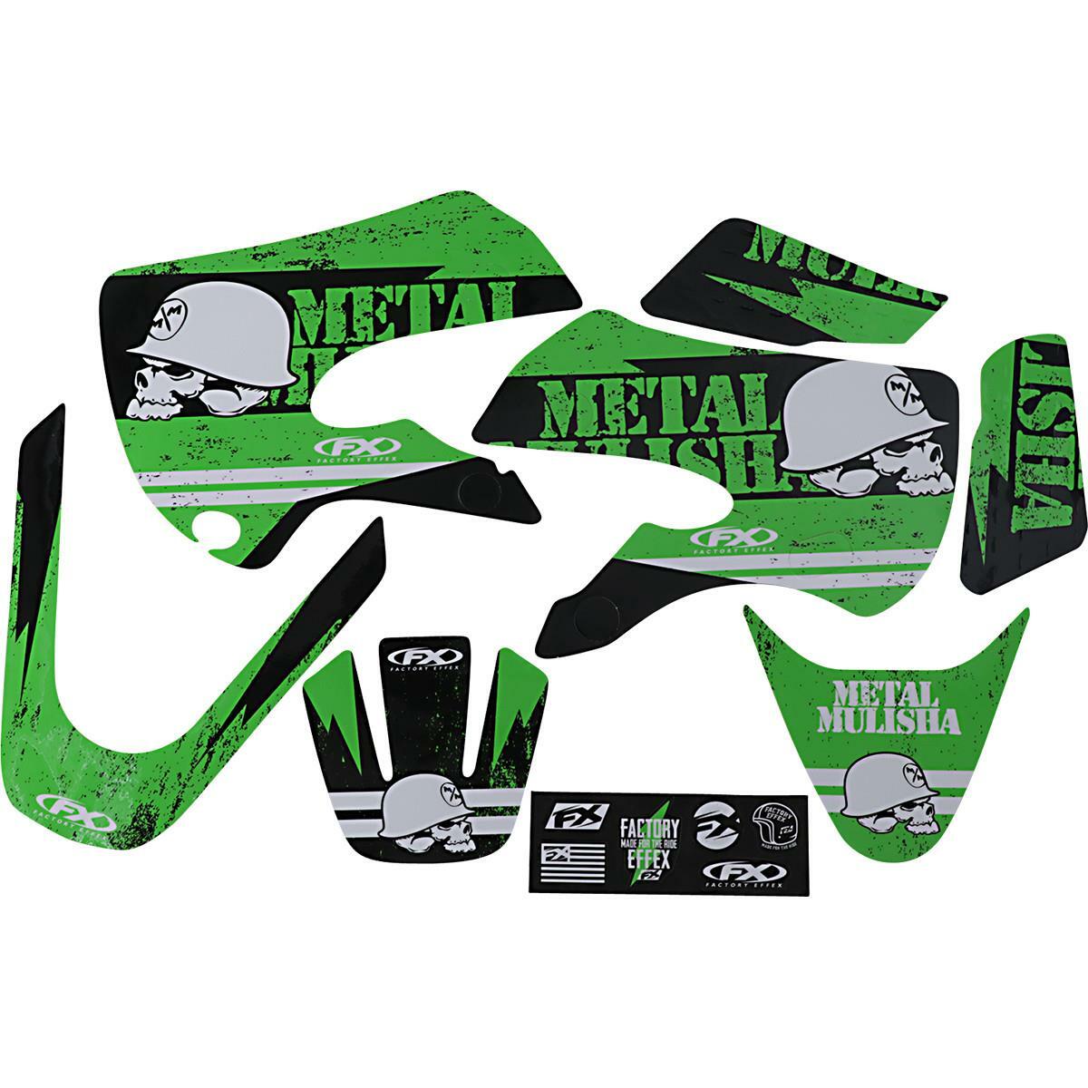 Factory Effex - 23-11110 - Metal Mulisha 2020 Shroud Graphic Kit for ...