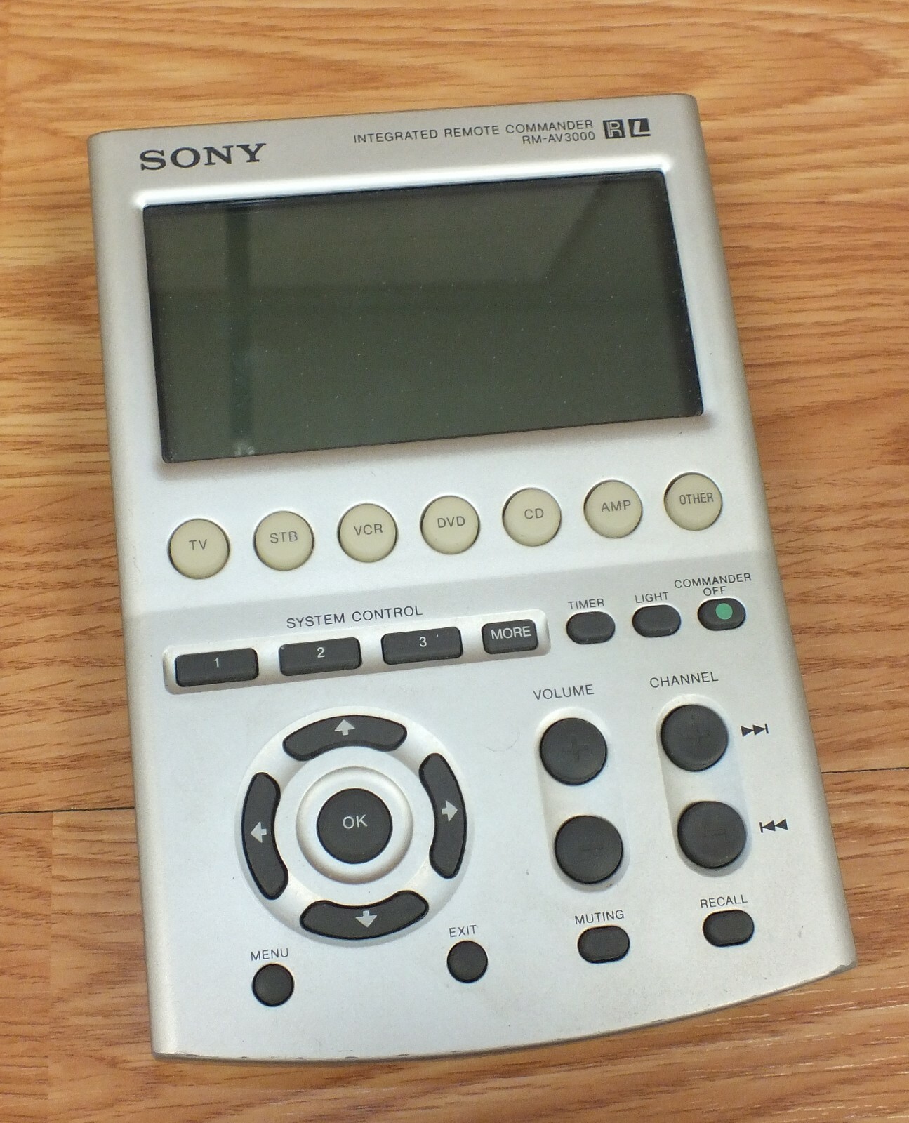 Genuine Sony (RM-AV3000) Multi Device Remote Control With Digital ...