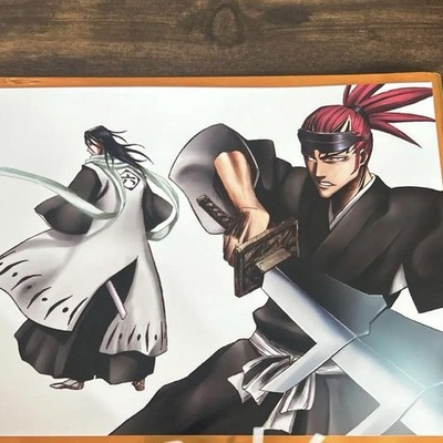 Bleach Poster Asanai Renji Kuchiki Byakuya 2-Piece Set | eBay
