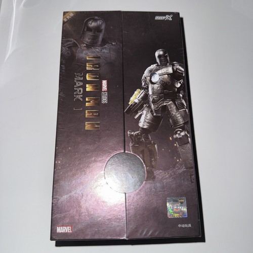 ZD Toys IRON MAN Mark I MK1 Avengers Action Figure 1/10 Toy Model ...