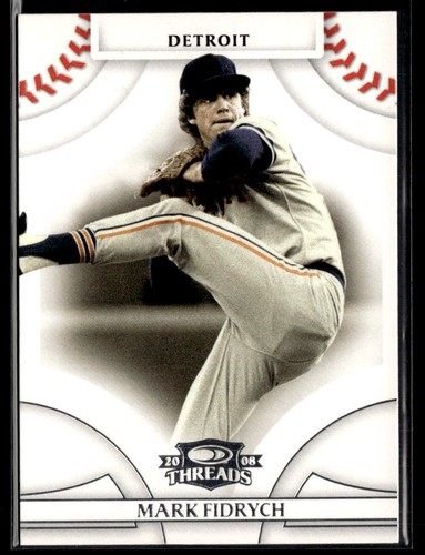 2008 Donruss Threads #24 Mark Fidrych Tigers Baseball Card 2601U | eBay