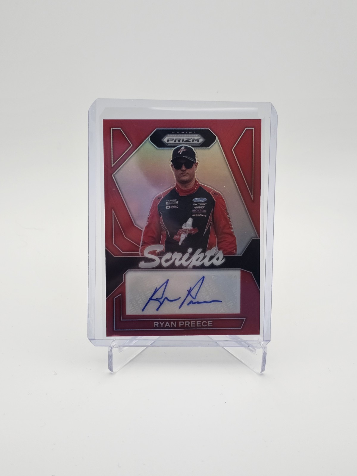 Ryan Preece 2024 Prizm NASCAR #S-RPE Scripts - Red /99 Price Guide ...