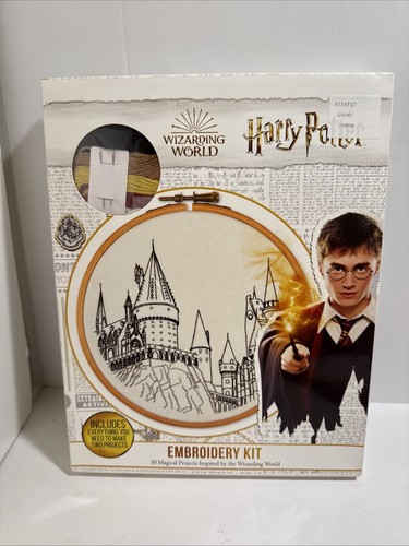 Harry Potter Embroidery Kit~Makes 2 Projects~10 Designs | eBay