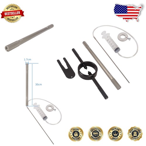 Professional Fork Oil Level Gauge & Spring Compressor Tool Set - 5 ...
