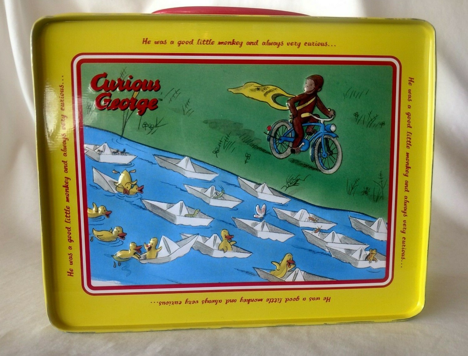 CURIOUS GEORGE LUNCH BOX KEEPSAKE TIN SCHYLLING | eBay
