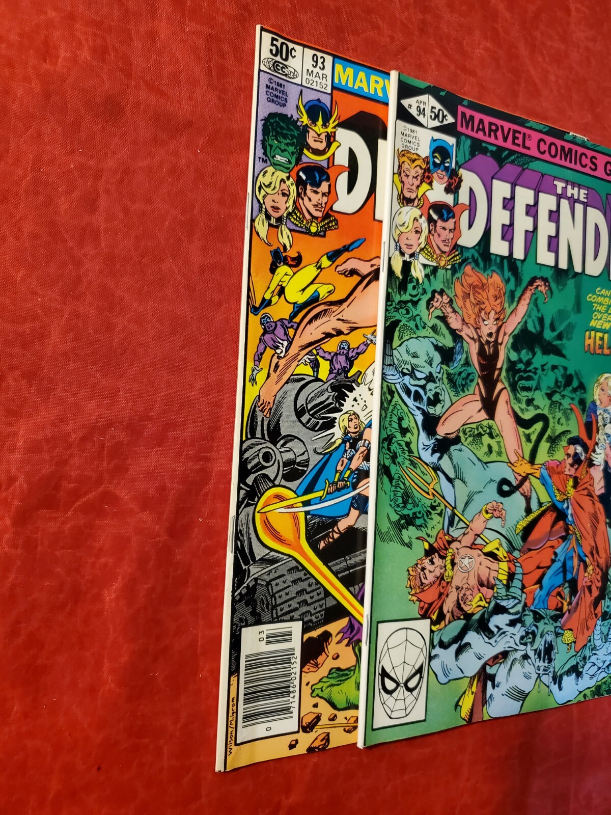 The Defenders #93,94 April 1981 Marvel Comics | eBay