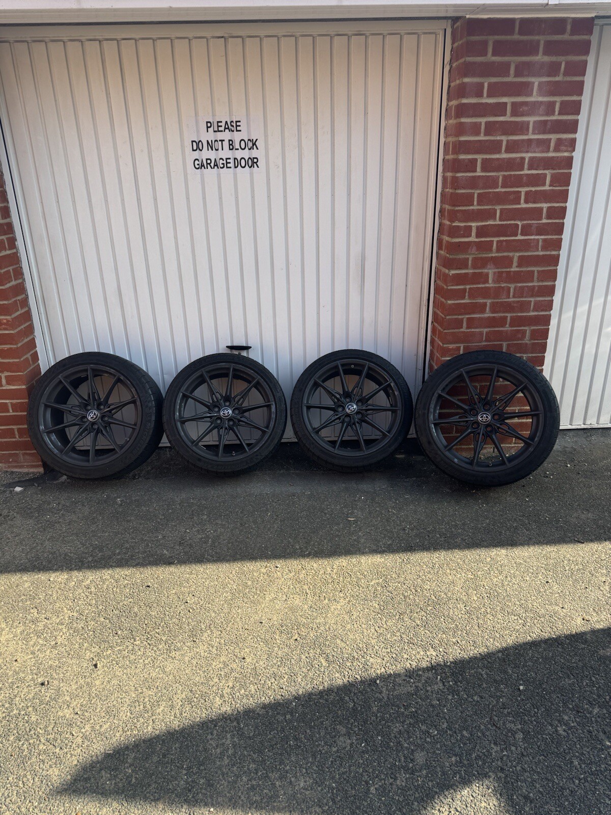 GENUINE TOYOTA SUPRA A90 MK5 GR ALLOY WHEEL SET 275/35 ZR19 19 INCH ...