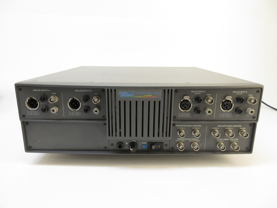 Audio Precision SYS2222 System Two Analog + DSP Audio Analyzer, Option ...