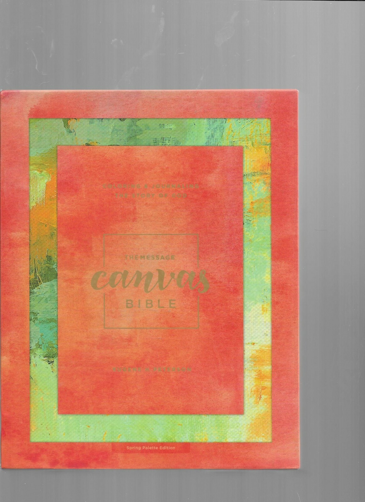 The Message Canvas Bible : Coloring and Journaling the Story of God ...