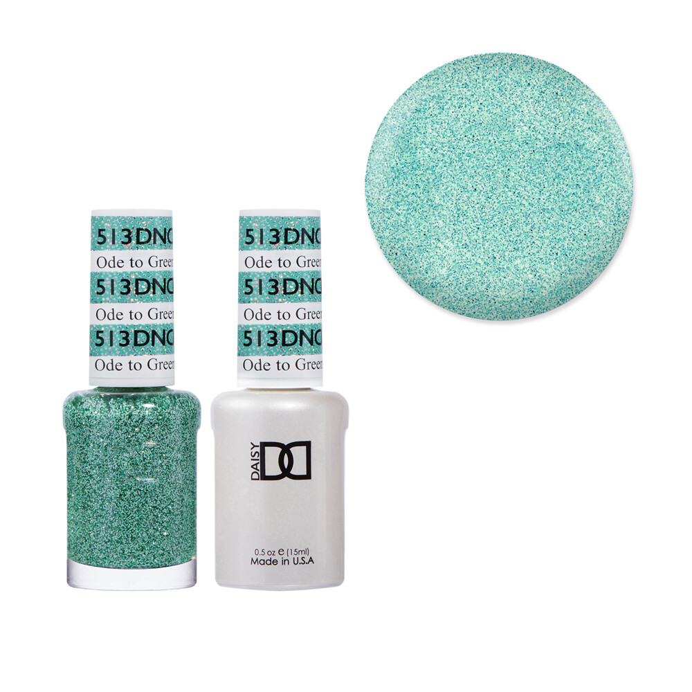 DND 513 Ode To Green - Daisy Collection Gel & Lacquer Duo 15ml | eBay