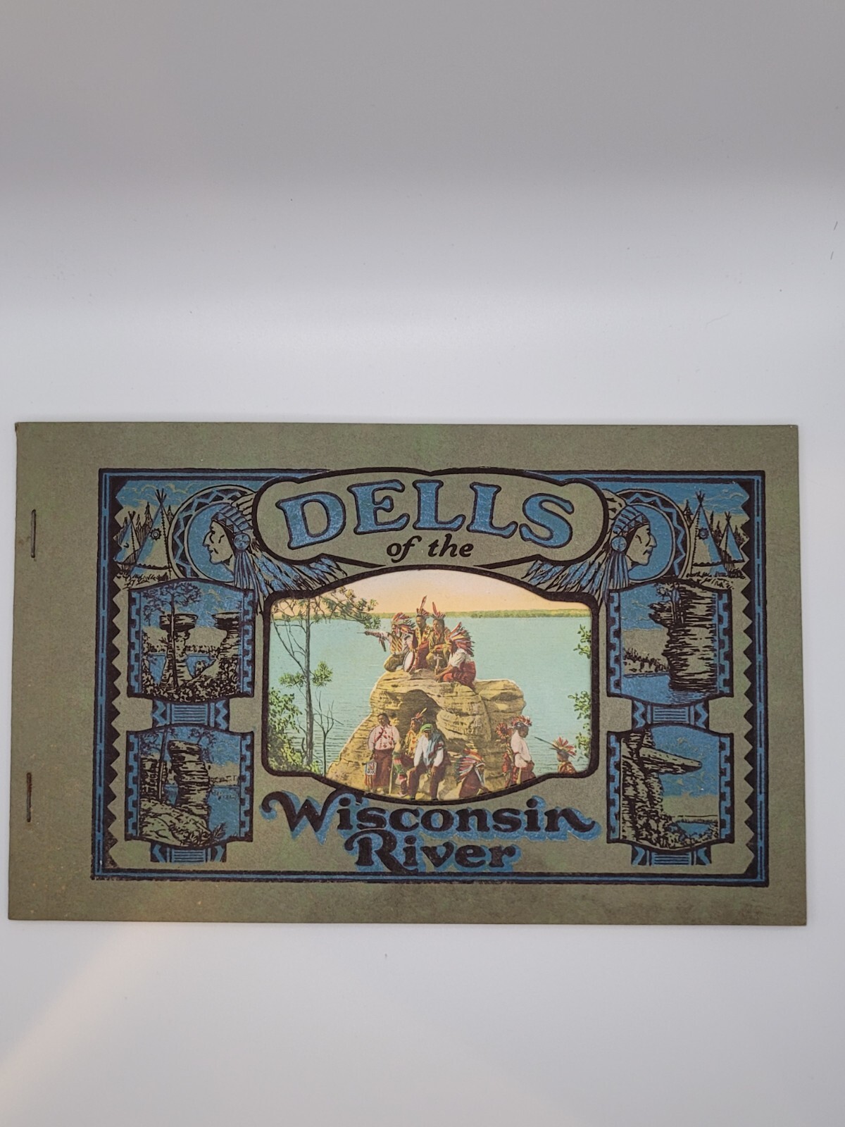 1926 "Dells of the Wisconsin River" Illustrated History/Guide H H ...