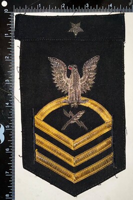 USN Navy Cryptologic Technician Senior Chief Petty Officer BULLION Rate ...