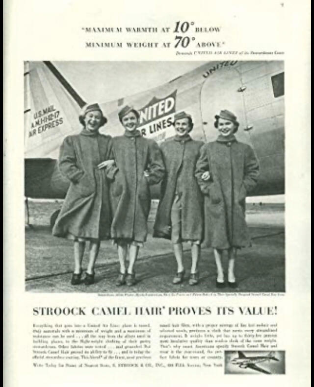 Vtg 50s STROOCK Beige Camel Hair Sheared Beaver FUR Wedding Ring Collar ...