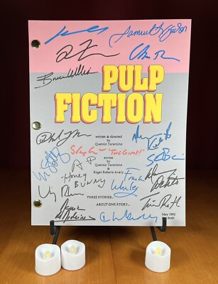 Pulp Fiction Script Signed- Autograph Reprints- 161 Pages | eBay