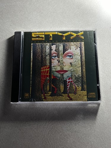 STYX - The Grand Illusion - CD A&M 3223 AM+ Series - Rock DENNIS De ...