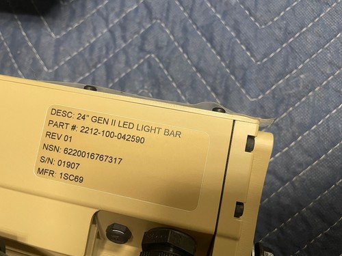 IBIS TEK LED Light Bar KIT w/ Motorized Search Lights MILITARY HMMWV ...