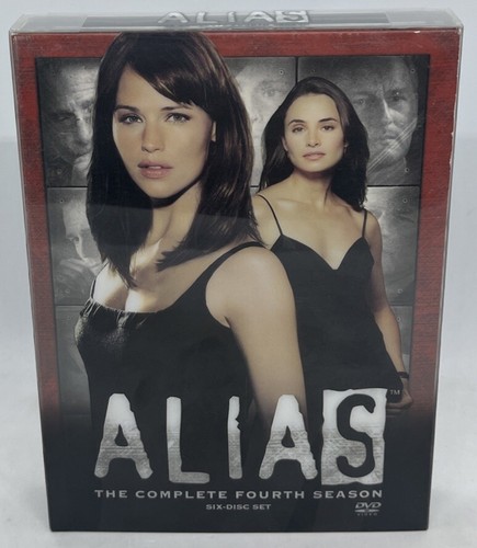 Alias - The Complete Fourth Season (DVD, 2005, 6 Disc Set) & Plastic ...