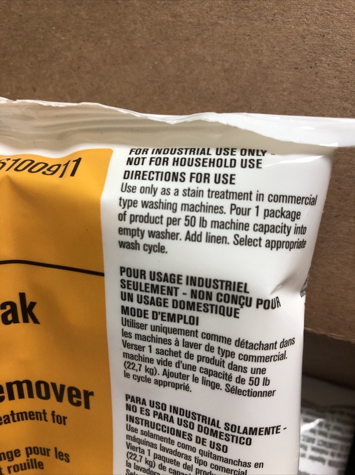 Ecolab® StainBlaster Power Pak Reclaim Rust Remover ECO 6100911 ...