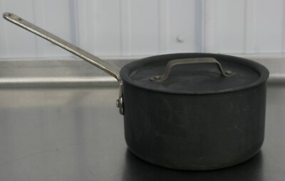Vintage Commercial Aluminum Calphalon Anodized 8702 1/2 Sauce Pan w/Lid ...