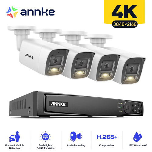 Video Surveillance System 8CH NVR with 8MP 12MP Security Cameras CCTV ...