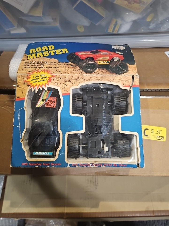Road Master 2WD Shooter & 4WD Climbing Action Big Wheel 1980’s Stomper ...
