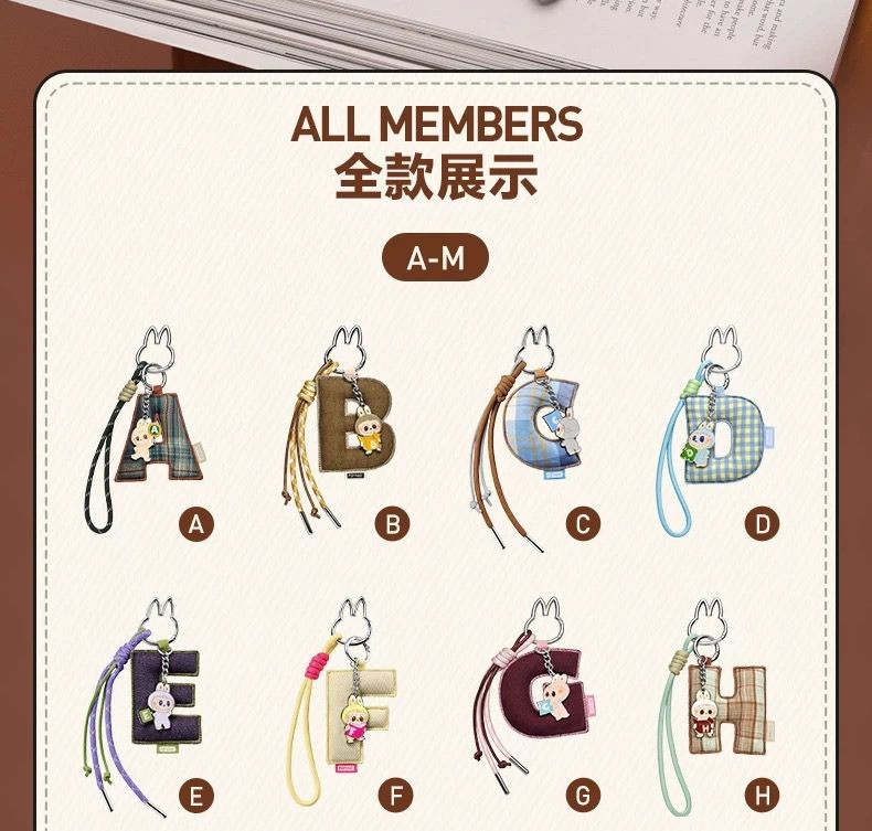 Authentic PIN FOR LOVE Series Letter Pendant Blind Box Confirmed ...