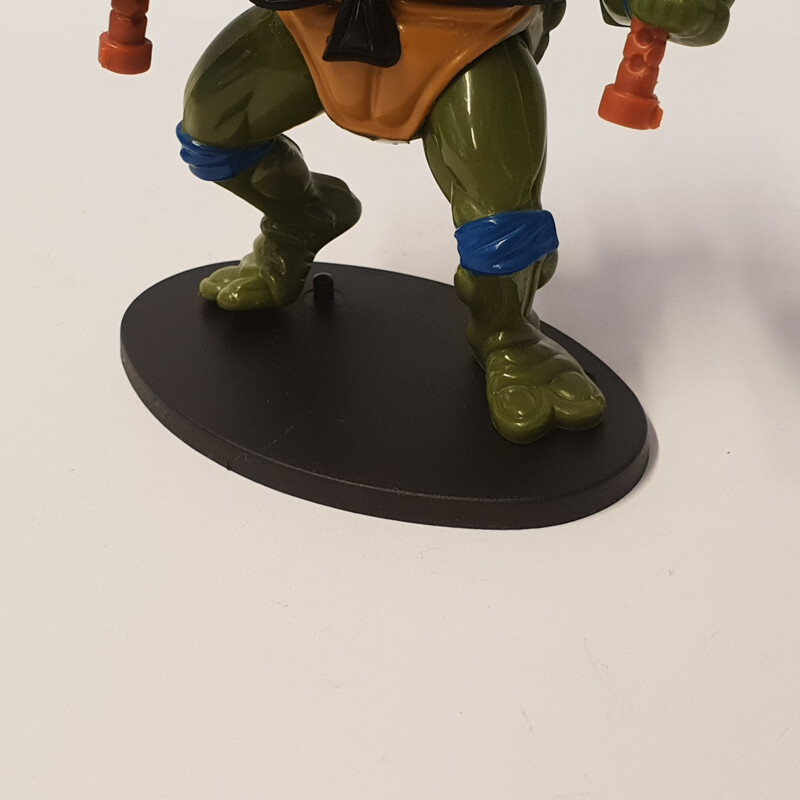 Tmnt Action Figures 5-Pack Black Action Figure Stands For Teenage ...