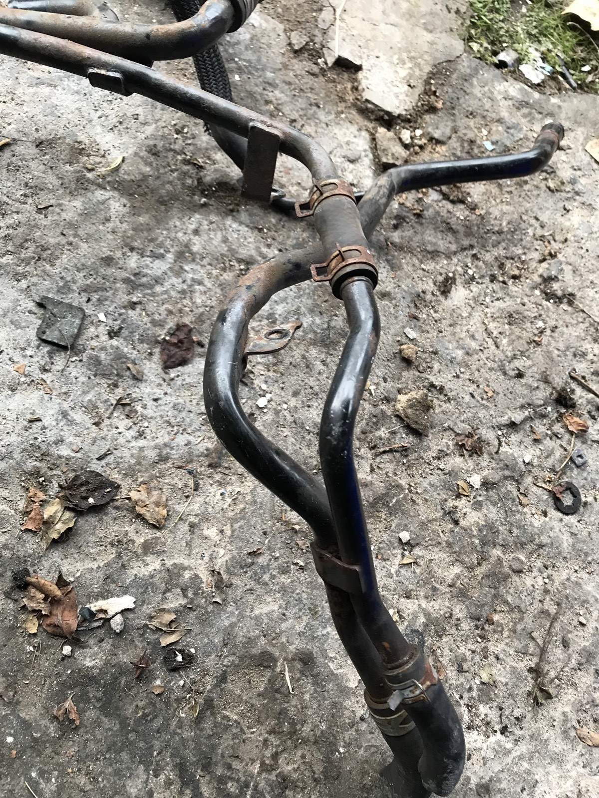 OIL BREATHER WATER METAL CROSSOVER PIPE SUBARU IMPREZA hawkeye wrx 2.5 ...