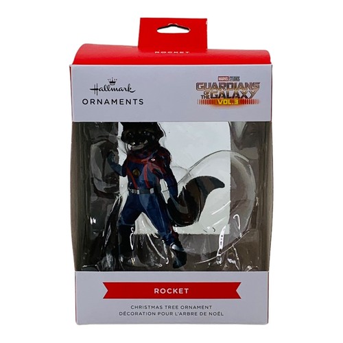 Hallmark Ornaments Guardians of the Galaxy Vol. 3 Rocket Christmas Tree ...